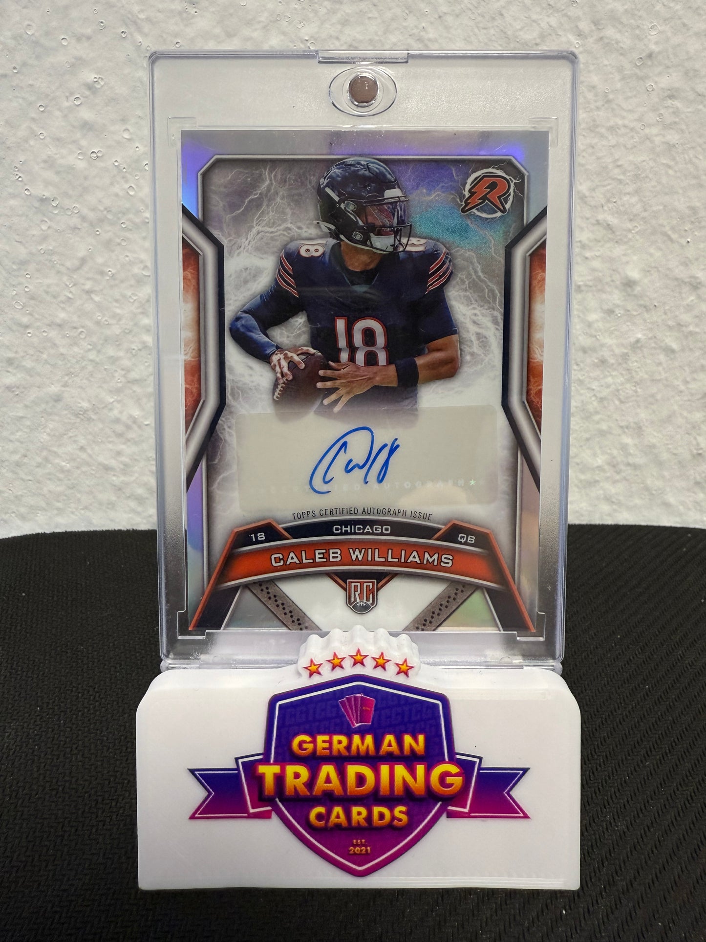 Caleb Williams Rookie Auto Silver - 2024 Topps Resurgence Football ...